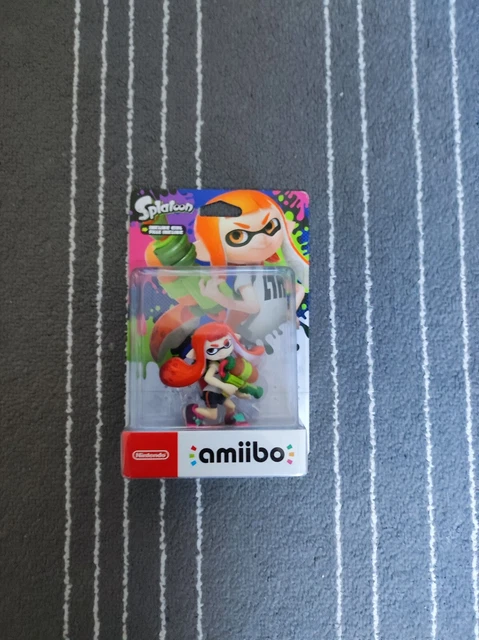 NEUF AMIIBO NINTENDO Inkling Girl orange fille Splatoon EUR 13,50 ...