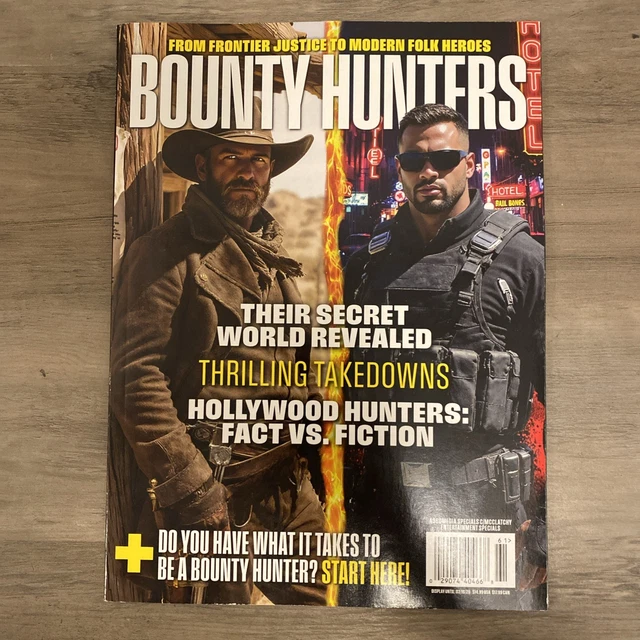 BOUNTY HUNTERS MARCH 2026 Magazine Their Secret World Revealed ...