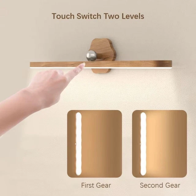 TYPE-C RECHARGEABLE LED Night Light 3 Color Wall Lamp Kitchen £19.16 ...