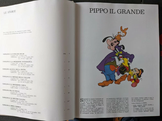 IO PIPPO CARTONATO DISNEY MONDADORI 1° RISTAMPA 1986 OTTIMO no spedizione EUR 15,00 - PicClick IT