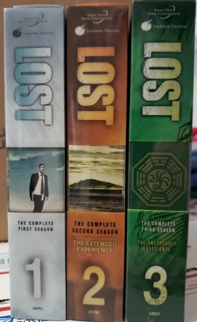 LOST TV SERIES DVD Lot - Complete First Second Third (1st 2nd 3rd ...
