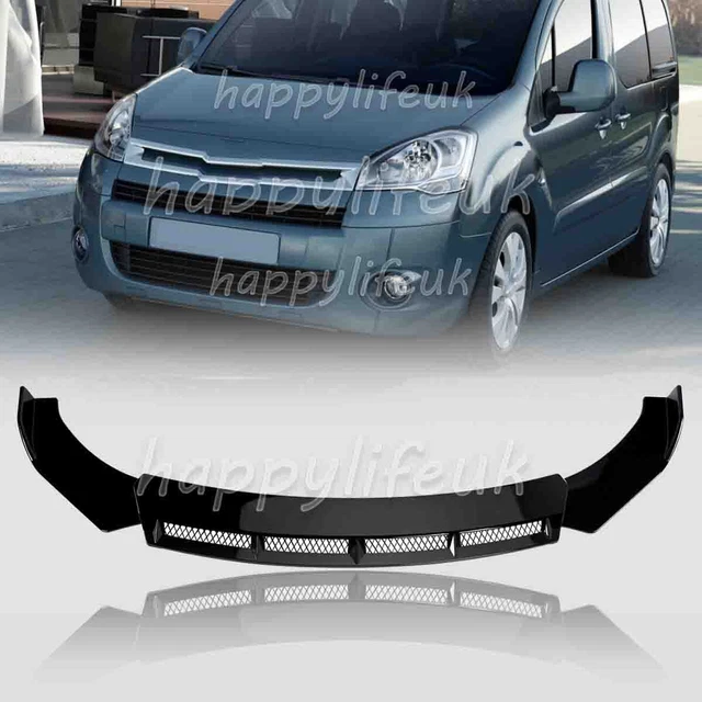 FOR CITROEN BERLINGO Car Front Bumper Splitter Lip Diffuser Spoiler ...