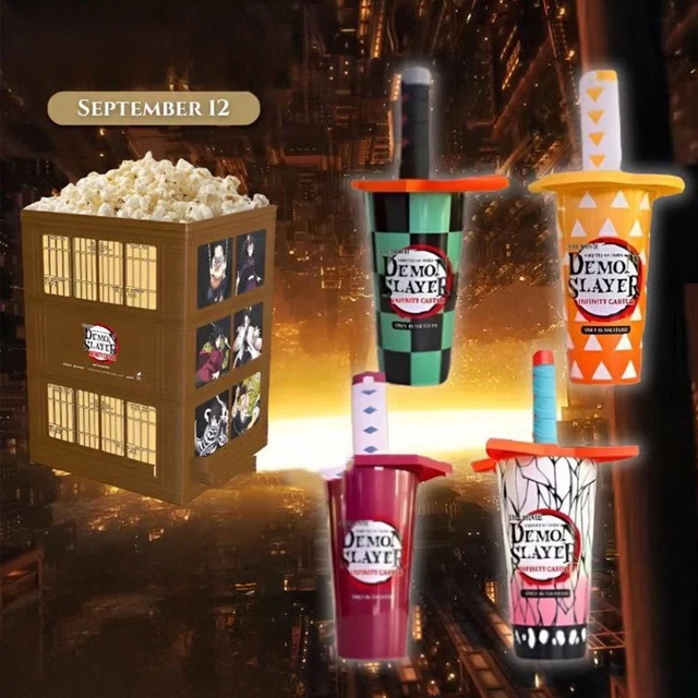 DEMON SLAYER: INFINITY Castle AMC Exclusive Popcorn Bucket And Shinobu ...