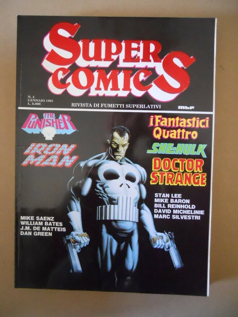 SUPER COMICS N 6 1991 Rivista Super Eroi MAX BUNKER PRESS [MZ11-2] EUR ...