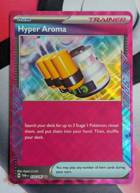 HYPER AROMA ACE Spec Rare Pokemon Twilight Masquerade 152/167 $1.50 ...