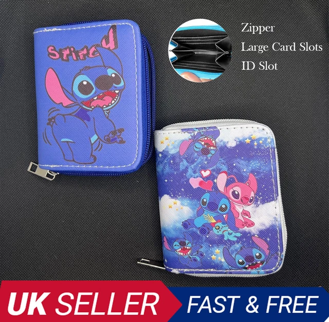 NEW DISNEY LILO And Stitch Purse Wallet Card Holder Coin Pouch Coin ...