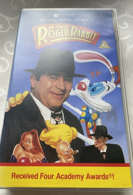 VHS VIDEO WHO FRAMED ROGER RABBIT Bob Hoskins dir Robert Zemeckis £4.99 ...
