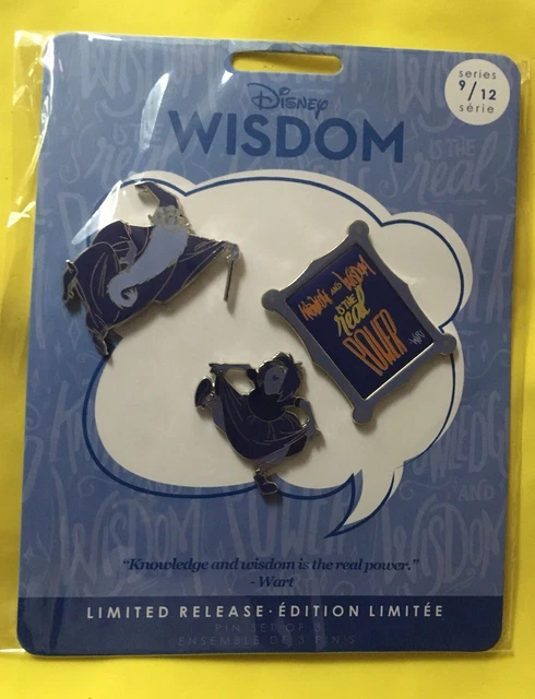 DISNEY SWORD IN The Stone Merlin Madam Mim Pin Wisdom Set New Sealed ...