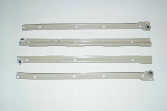 IKEA DRAWER RUNNER rail set 450mm length Malm Hemnes Mandal Brusali ...