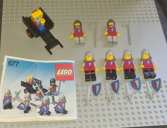 LEGO RITTER CASTLE: Knight's Procession (677) Mit Bauanleitung EUR 45,00 - PicClick IT