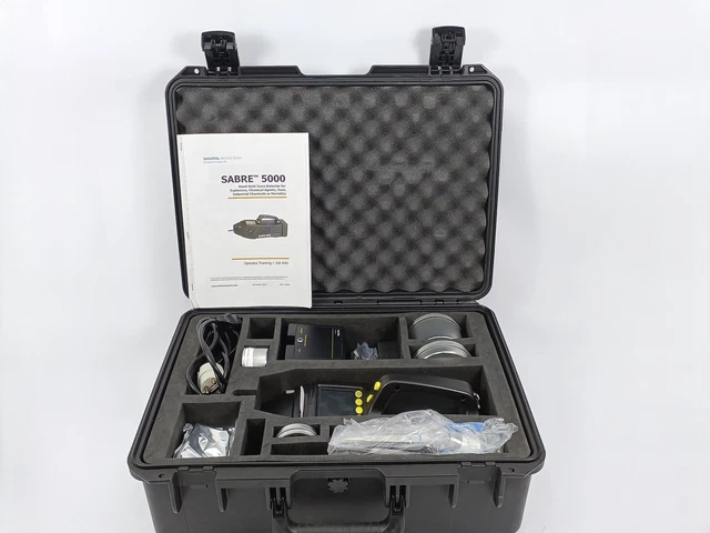 SMITHS SABRE 5000 Handheld Trace Detector – IMS Explosives Narcotics ...