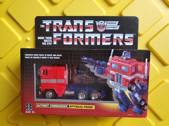 HASBRO TRANSFORMERS G1 reissue Optimus Prime Walmart exclusive SEALED ...