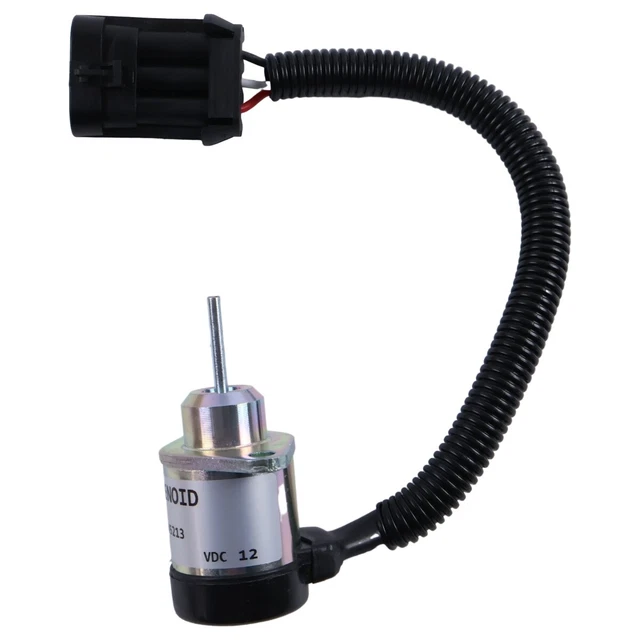 12VSTOP SOLENOID 1J710-60011 forBobcat S160 S185 S205 S450 S590 T180 ...