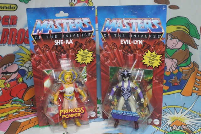 MATTEL MOTU ORIGINS She-Ra Princess Of Power Evil-Lyn Masters Of The ...