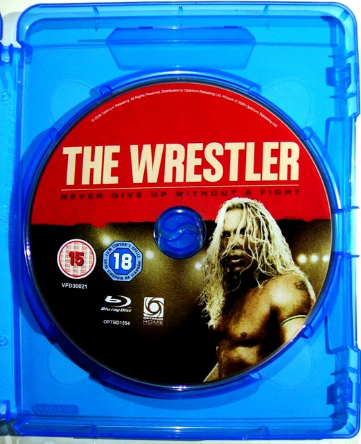 THE WRESTLER BLU-RAY MICKEY ROURKE Marisa Tomei REGION B 2008 DARREN ...