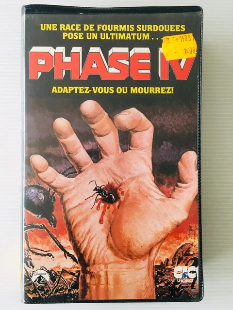 VHS PHASE IV Saul Bass Fourmis Horreur EUR 24,90 - PicClick FR