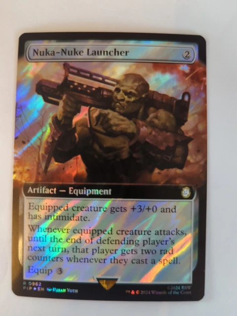 NUKA-NUKE LAUNCHER EXTENDED Art Surge Foil 0962 MtG comme neuf ...