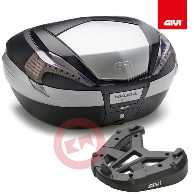 GIVI SET TOP-CASE Maxia 4 V56NT Plaque 2132FZ M7 Yamaha MT-09 2017-2020 EUR 473,02 - PicClick FR