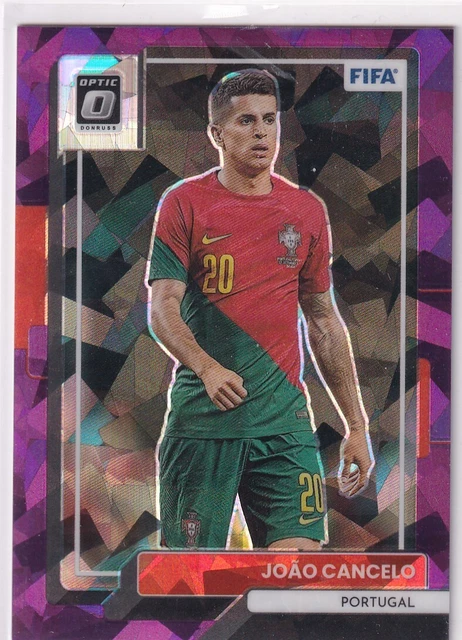 CARTA CALCIO PANINI Optic 2022-23 n. 98 Joao Cancelo Viola ghiaccio 85/ ...