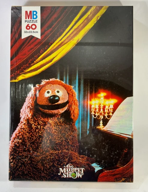 ROLF THE MUPPET Show 60 pieces Sesame Street MB 32x22.5 cm PUZZLE ...