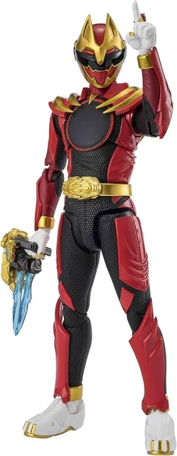 POWER RANGERS SENTAI Gozyuger Gozyu Wolf Red TAMASHII NATIONS S.H ...