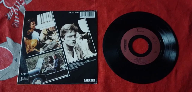 VINYLE 45 TOURS Alain Delon Comme au cinéma Carrere 14242 ... EUR 7,00 ...