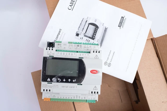 CAREL CONTROLLER PCO Compact PCOX000BA0 TIPO A + DISPLAY INTEGRATO ...