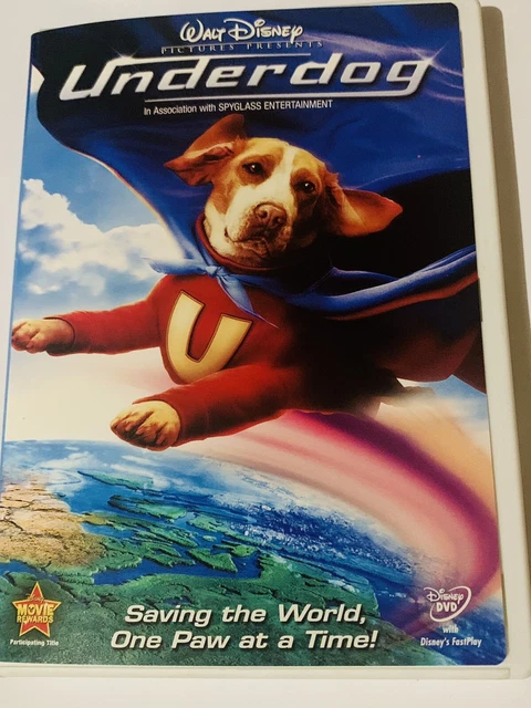 UNDERDOG (DVD, 2007) Canadian Full Screen Widescreen. Walt Disney $3.99 ...