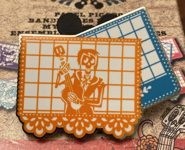 DISNEY PIN 2022 Coco Papel Picado Flags Mystery Collection Hector £8.20 ...