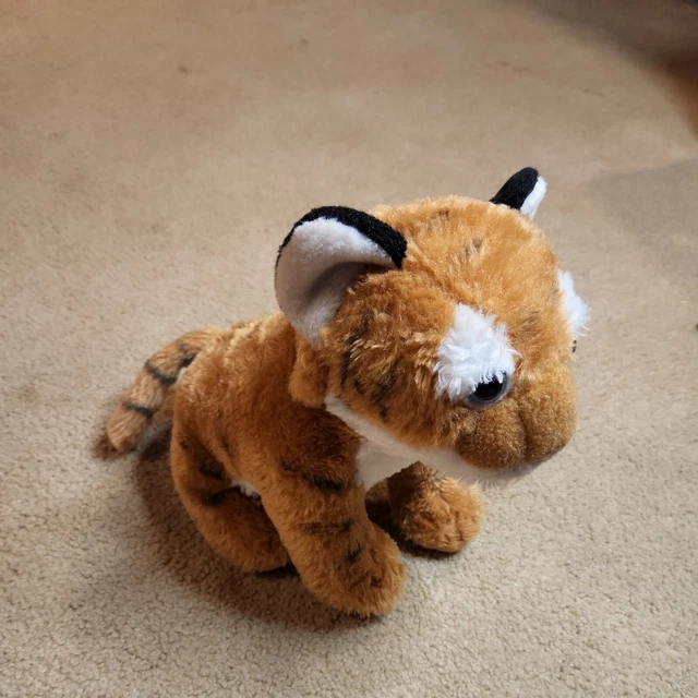 WILD REPUBLIC CUDDLEKINS 12" Plush Tiger 2017 Stuffed Animal Zoo Toy No ...
