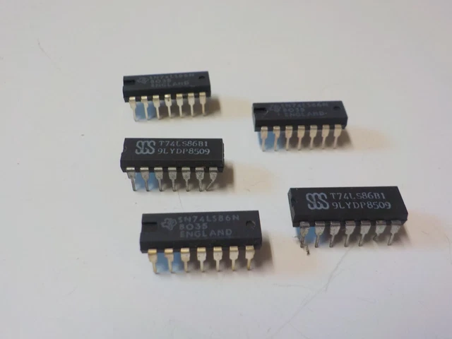 5 CIRCUITS INTEGRES Logiques Ttl Neufs 74Ls86 Lot 19 EUR 8,00 - PicClick FR