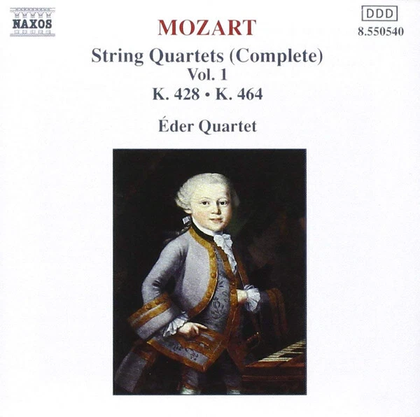 WOLFGANG AMADEUS MOZART, Éder Quartet - String Quartets (Complete) Vol. 1 K. ... EUR 19,22 ...