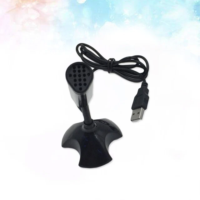 MICROFONO USB UNITÀ gratuita computer conferenza desktop chat vocale ...