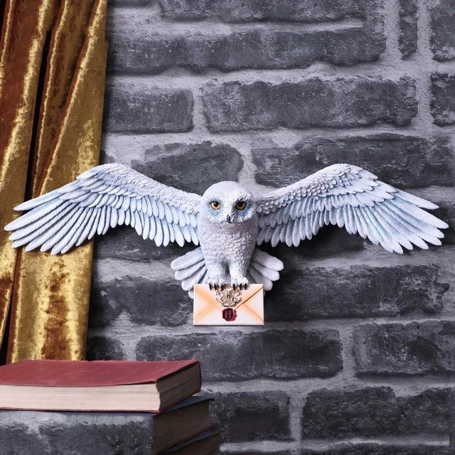 HARRY POTTER HEDWIG Wall Plaque Nemesis Now Hogwarts Owl Official Merch ...