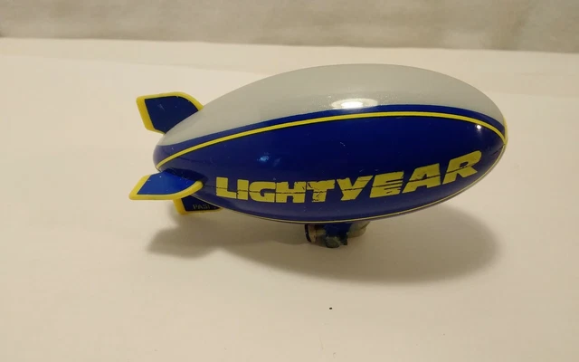 DISNEY PIXAR CARS Lightyear Logo Blimp AL Oft Figure Piston Cup Toy ...