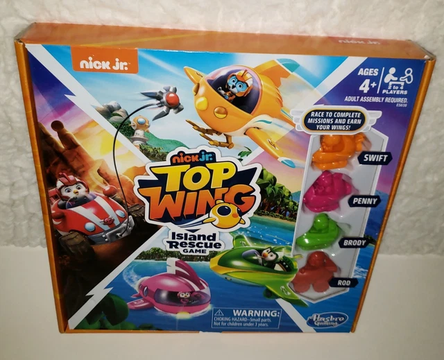 NICK JR. TOP Wing Island Rescue Nickelodeon Board Game ages 4+ NEW ...