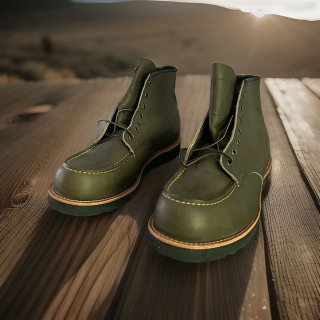 RED WING 8828 Classic Moc Toe 12 Alpine Portage 6” Heritage Boots ...