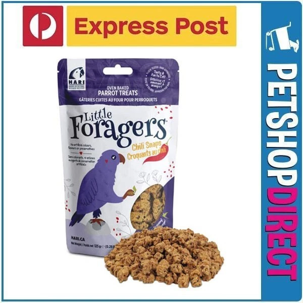 HARI LITTLE FORAGERS Chili Snaps Bird Treats 125g $16.95 - PicClick AU