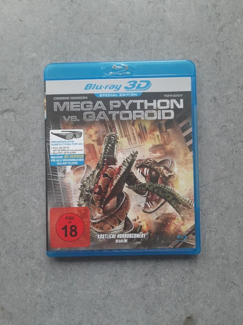 MEGA PYTHON VS. Gatoroid Special Edition (Blu-ray Disc) 3D Film Movie ...