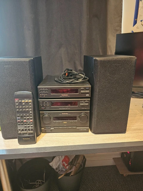 TECHNICS HI-FI SYSTEM - Black -(SL-CH7) *See Description £156.72 ...