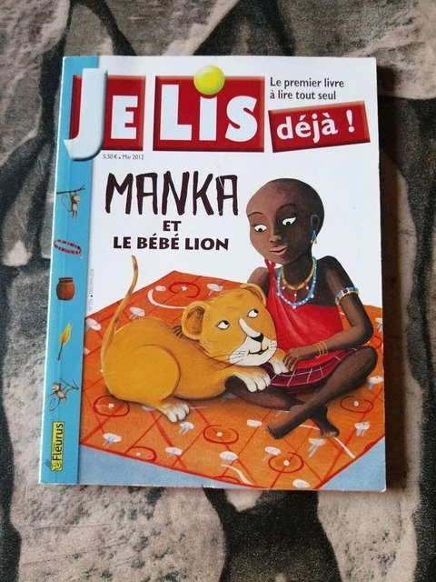 JE LIS DE já ! Manka et le bébé lion | Bon état EUR 5,00 - PicClick FR