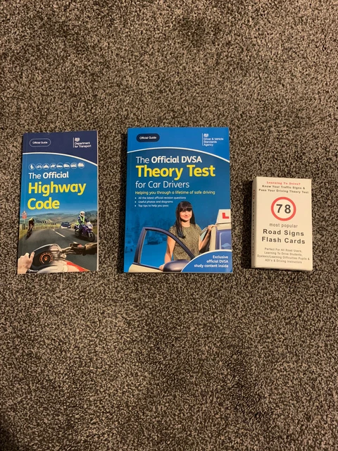 OFFICIAL DVLA THEORY test book/Official Highway code book/Road signs ...