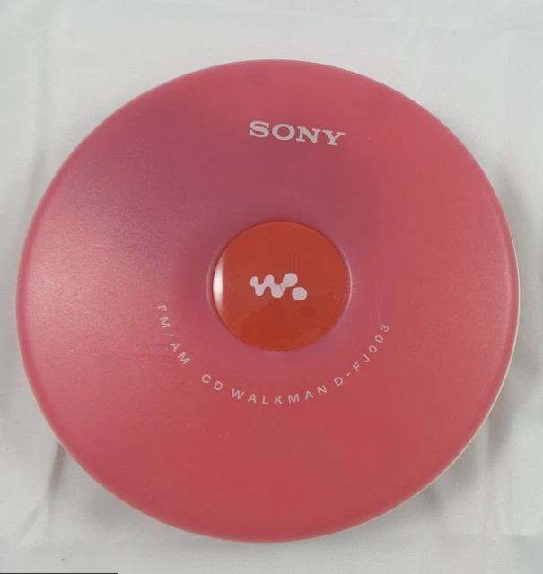 SONY WALKMAN - Portable CD Player - AM/FM Tuner - Pink (D-FJ003/P) £52. ...