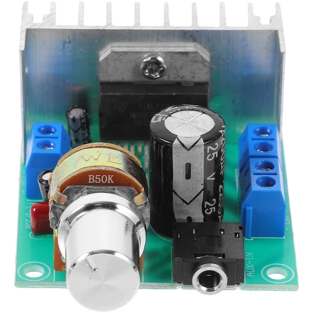 DIGITAL STEREO AMP Audio Power Amplifier Dual Channel Board Speaker £10 ...