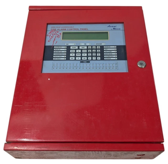 RAVEL RED ADDRESSABLE Fire Alarm Control Panel £148.71 - PicClick UK