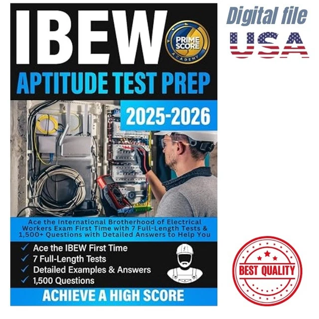 IBEW APTITUDE TEST Prep: Ace the Internationa 2025 PrimeScore Academy £ ...