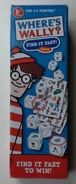 WHERES WALLY FIND It Fast Games £4.35 - PicClick UK