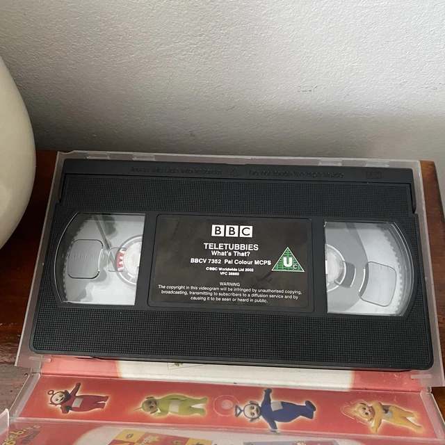 TELETUBBIES WHAT’S THAT VHS Video Tape BBC Cbeebies £10.00 - PicClick UK