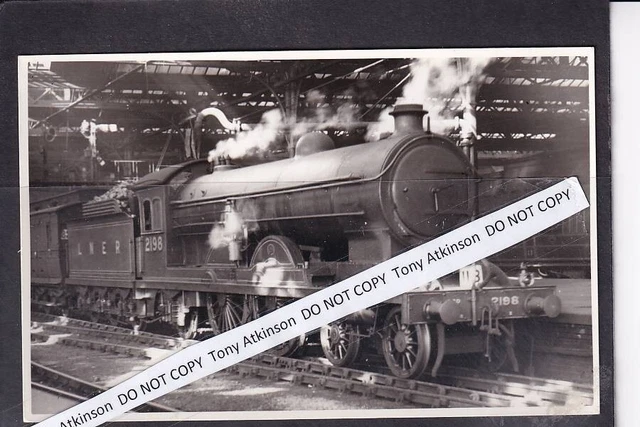 LNER - EX Ner C7 Class 4-4-2 No. 2198 @ Newcastle - Vintage Image ...