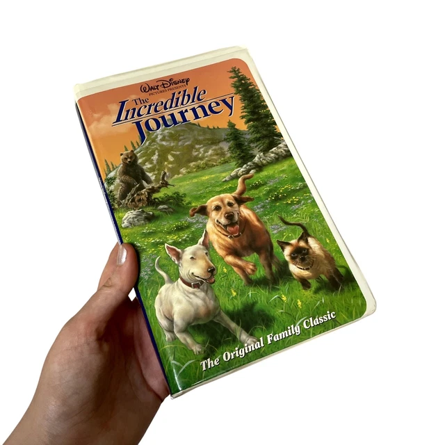 THE INCREDIBLE JOURNEY - Disney VHS Classic Movie £7.19 - PicClick UK
